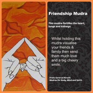 Friendship Mudra – do yoga! with deb